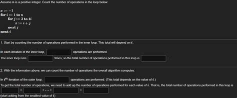 solved assume n is a positive integer count the number of