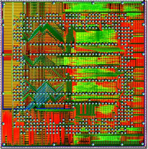 Molecular Expressions Chip Shots Ibmmotorola Integrated Circuits