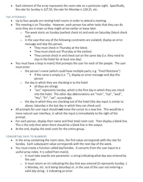 Solved Seng1000 Cc Programming Major Assignment 3