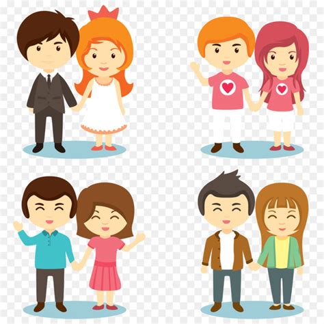Free Couple Cartoon Clip Art Cartoon Couple Holding Hands Clip
