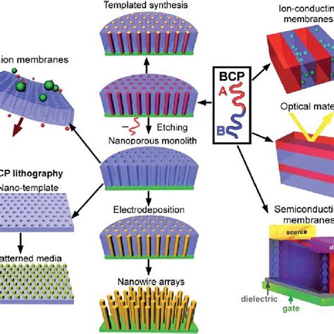 Lamellar Block Copolymer Structures Assembled Onto Di Ff Erent Wetting