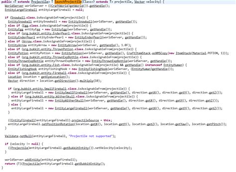Custom Projectile SpigotMC High Performance Minecraft Community