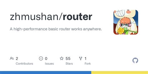 GitHub Zhmushan Router A High Performance Basic Router Works Anywhere