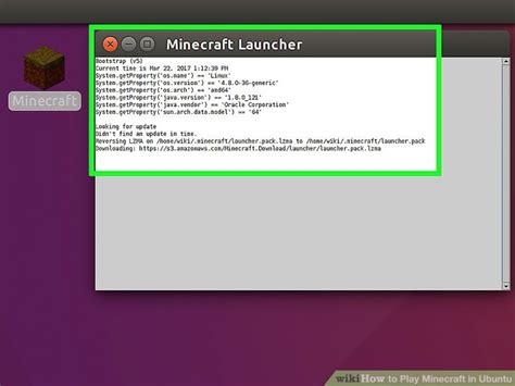 How To Play Minecraft In Ubuntu With Pictures WikiHow
