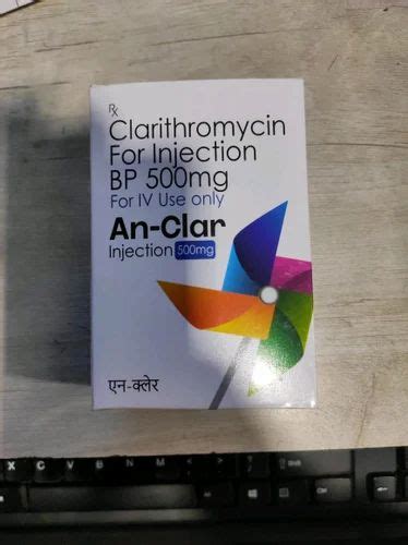 Injection Clarithromycin 500 Mg Inj At Rs 1450 Vial In Thane Id 27120747762