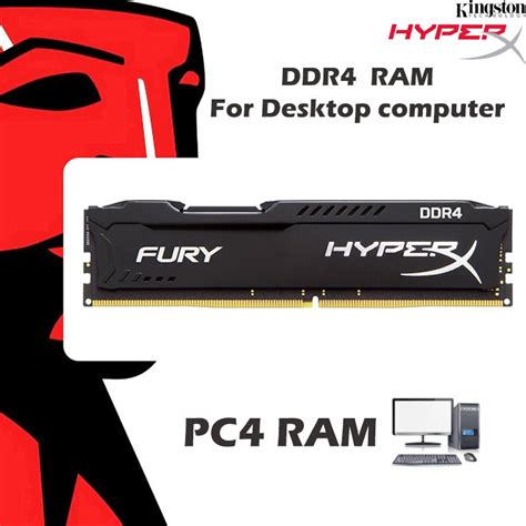 เดสก์ท็อป Ram Ddr4 8gb 16gb 2133 2400mhz 2666 3200mhz Dimm Hyperx หน่วยความจําเกม Shopee Thailand