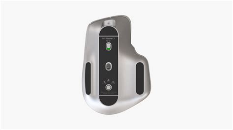 Logitech Mx Master Mouse White D Model Turbosquid