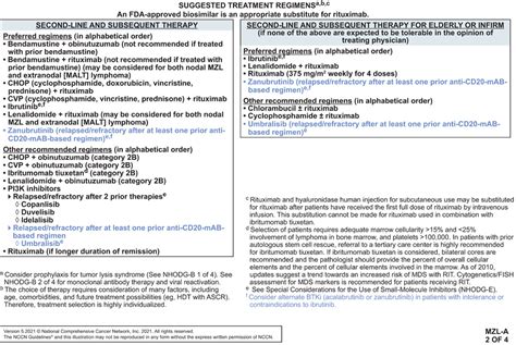 Nccn Guidelines® Insights B Cell Lymphomas Version 5 2021 In Journal