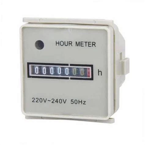 Single Phase Analog Hour Meter For Laboratory 220 V At Rs 650 In Pune