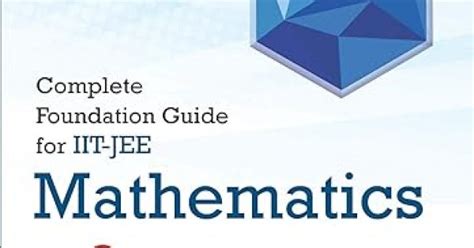 Complete Foundation Guide For Iit Jee Mathematics Class 9 By Sanjeev Verma