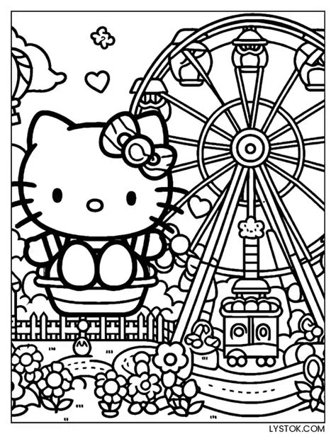 30 Δωρεάν Εκτυπώσιμες Σελίδες Ζωγραφική Hello Kitty Φύλλα και Εικόνες για Ενήλικεσ και Παιδιά