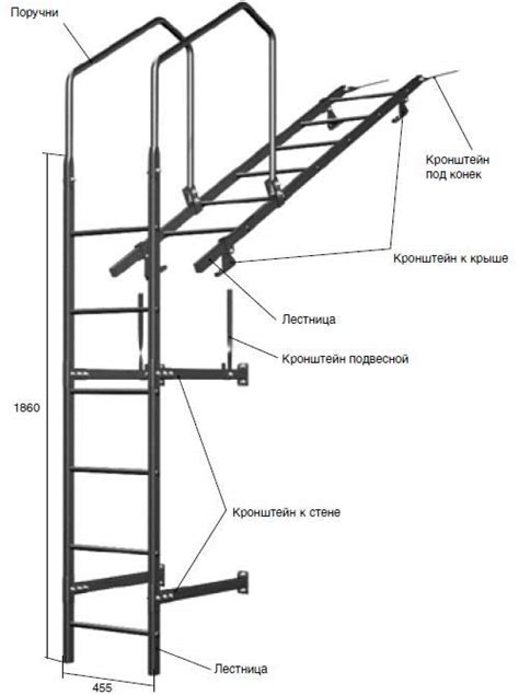Лестница для крыши своими руками: из дерева, для ремонта, работы, как ...