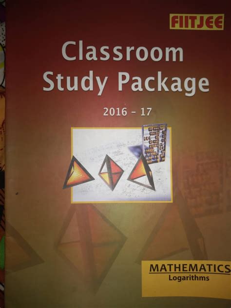 fiitjee s logarithms package