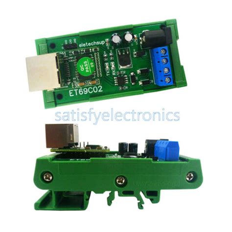 Rs485 To Ethernet Tcpip Converter Mqtt Modbus Rtu Module With Or