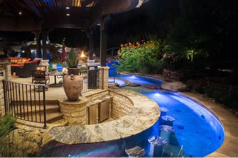 Signature Project Ranch Lazy River By Custom Design Pools And Landscaping