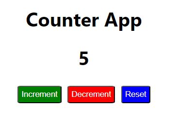 Counter app using simple Reactjs. Hello everyone this is my first post… | by Konishakar | Medium