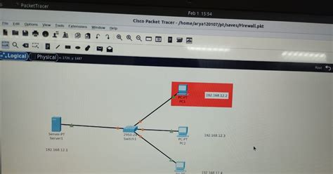 Firewall Pada Cisco Packet Tracer Arya Darmawan