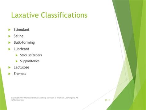 Laxatives Pptx Digestive Disorders Diseases And Conditions