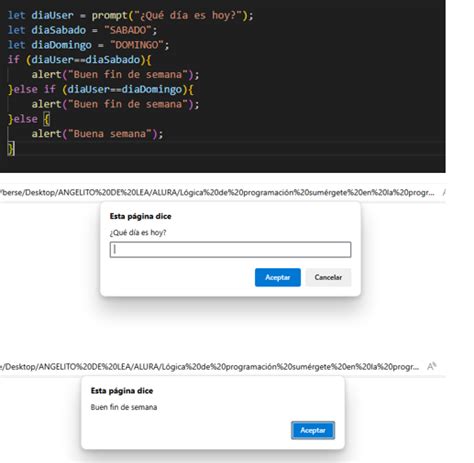 Desafío Hora De Practicar Lógica De Programación Sumérgete En La