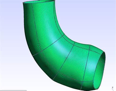 Finite Element Analysis Quad Structured Mesh With Gmsh Using