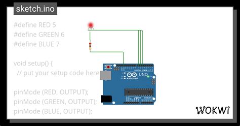 RGB Test Wokwi ESP32 STM32 Arduino Simulator