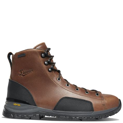 Danner Mens Stronghold Composite Toe Safety Boots Dark Brown