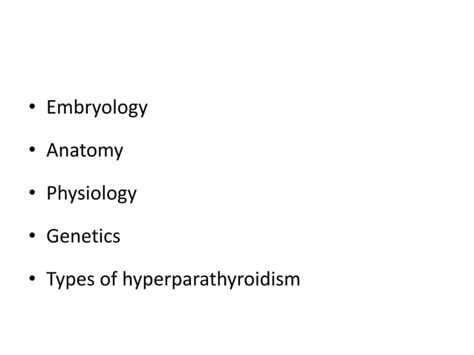 Parathyroid Dysfunction Ppt