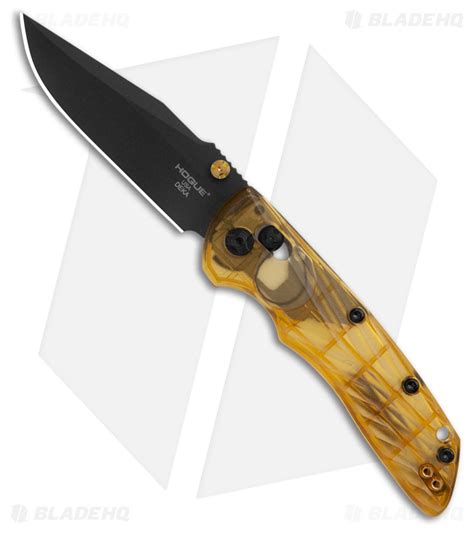 Hogue Deka Clip Point Knife Ultem Magnacut Black Blade Hq