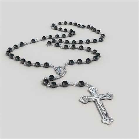 Rosary 3d Model 39 3ds Fbx Obj Max Free3d