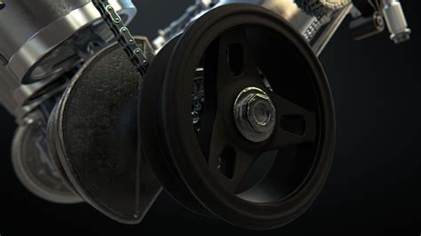 V8 Engine Working Animated 3d Model 250 Ma Fbx Obj Free3d