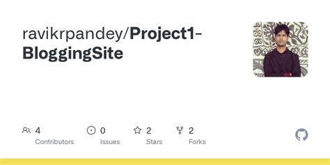 GitHub Ravikrpandey Project BloggingSite