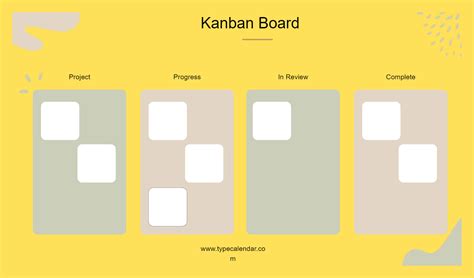 Kanban Board Cards EdrawMax Template