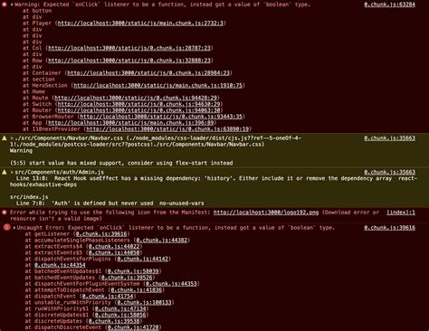Reactjs Warning Expected OnClick Listener To Be A Function Instead Got A Value Of Boolean