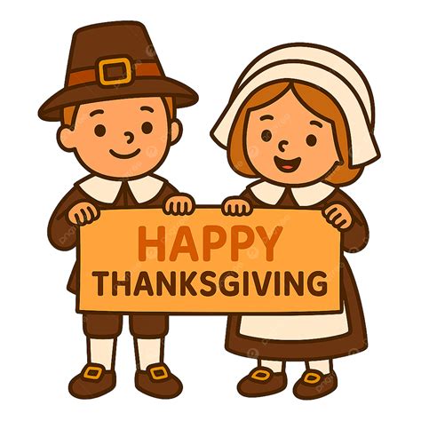 Pilgrim Thanksgiving Clip Art