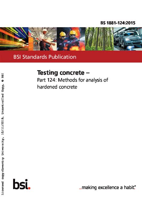 Bsi Method Of Analysis Of Hardened Concrete Pdfcoffee Com