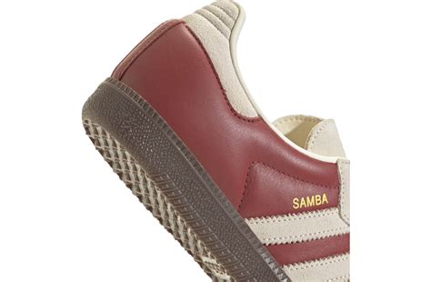 Adidas Samba Og Preloved Ruby Cream White Dec 2024 Ji3216