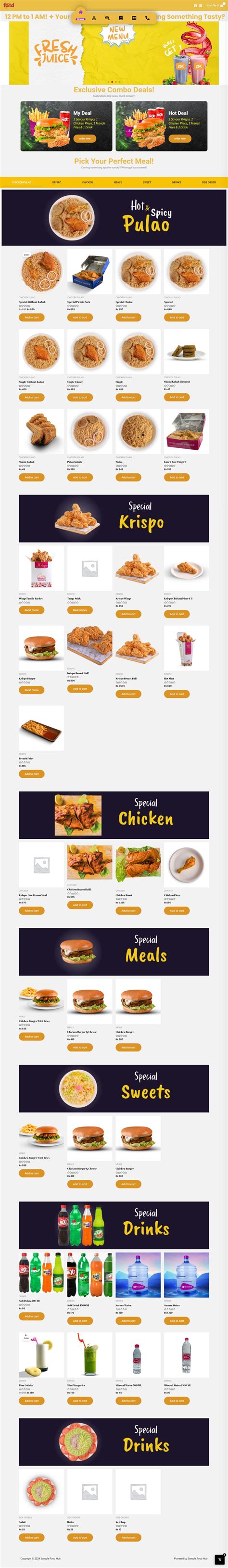 Muhammad Fahad Hussain On Linkedin Foodordering Webdevelopment
