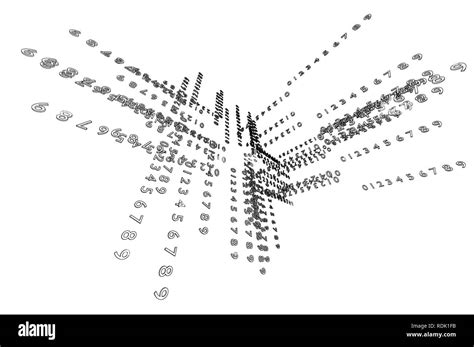 Abstract Background Consisting Of Numbers Stock Vector Image And Art Alamy