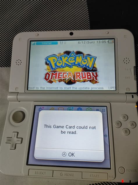 Pokemon Omega Ruby Game Card Could Not Be Read Fix R3ds