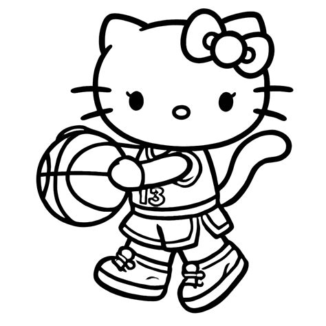 38 Coloriage Hello Kitty Gratuit Mignonnerie à Linfini