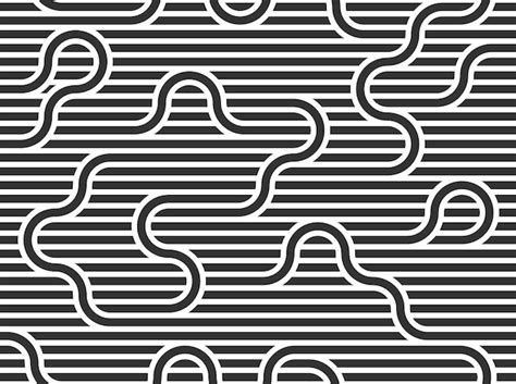 Premium Vector Seamless Linear Vector Geometric Minimalistic Pattern