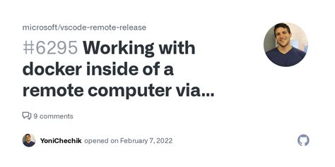 Working With Docker Inside Of A Remote Computer Via Ssh · Issue 6295 · Microsoftvscode Remote
