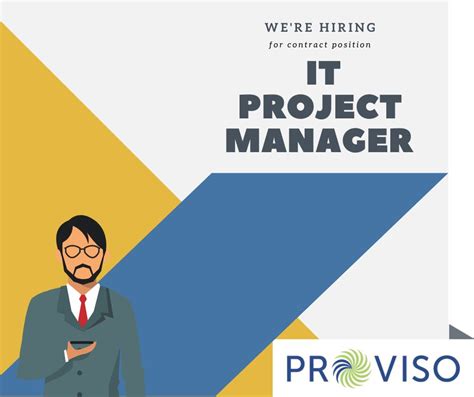 proviso consulting on linkedin it project manager sql