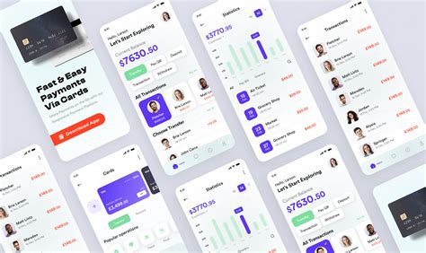 Payment Finance App Design Figma