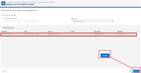 Restrict Users Switching Lightning To Classic In Salesforce