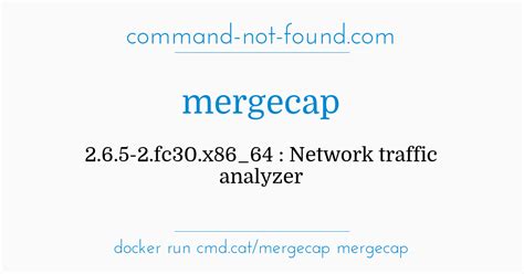 Command Not Mergecap