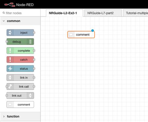 Node Red Lecture 2 Building Your First Flow Node Red Programming Guide