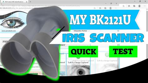 Php Web Biometric Iris Recognition Using Bk2121u Iris Scanner