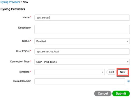 Custom Syslog Templates In ISE PIC Or ISE Cisco Community