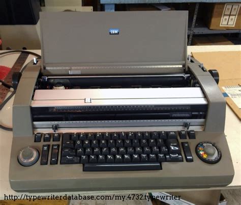 1972 Ibm Selectric Composer On The Typewriter Database